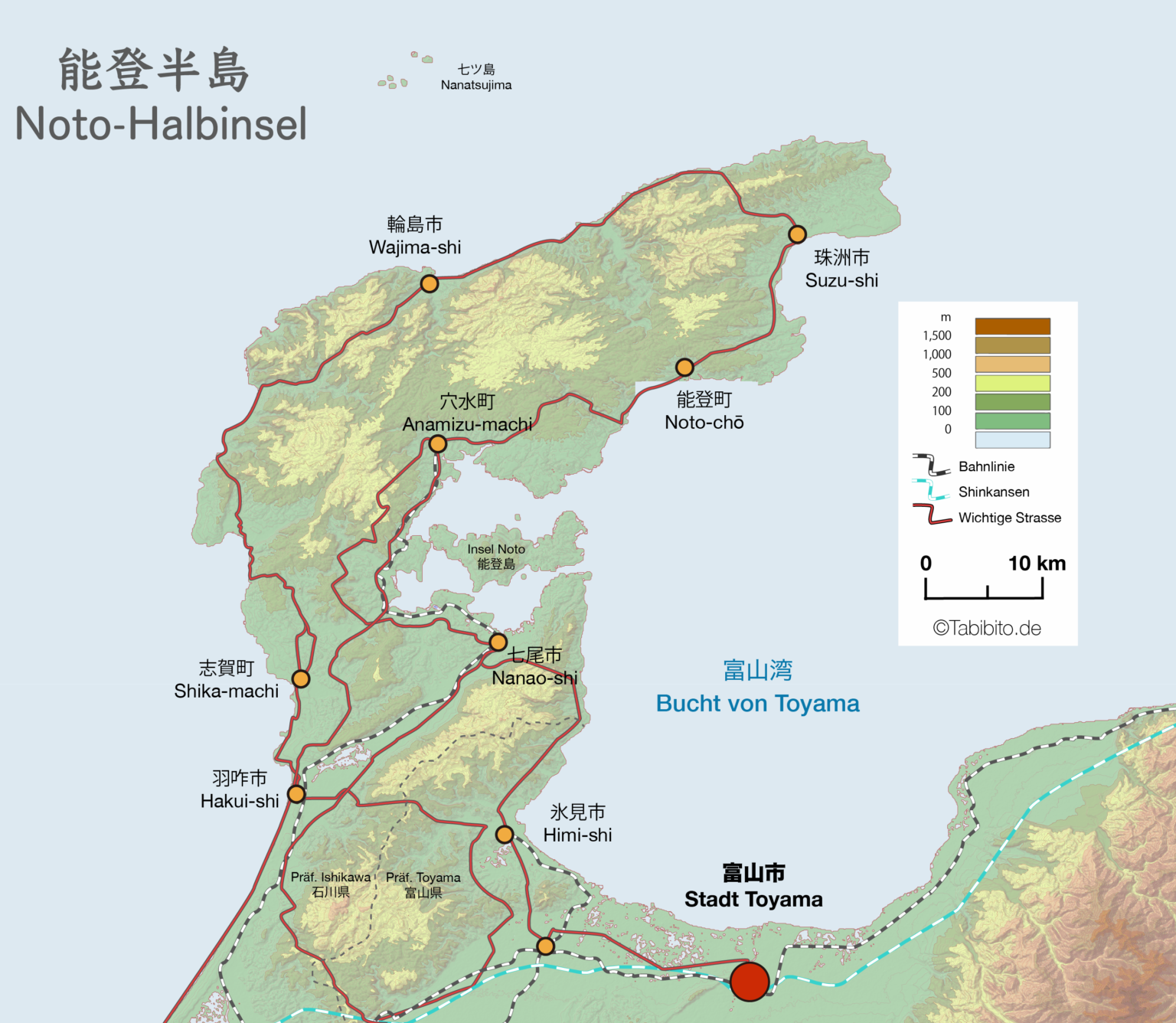 Noto-Halbinsel - Japan Almanach - Blog